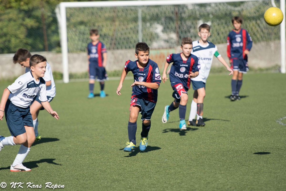 ZAČETNIKI – ESORDIENTI: KRAS REPEN – Sant’Andrea S. Vito B – NK Kras Repen