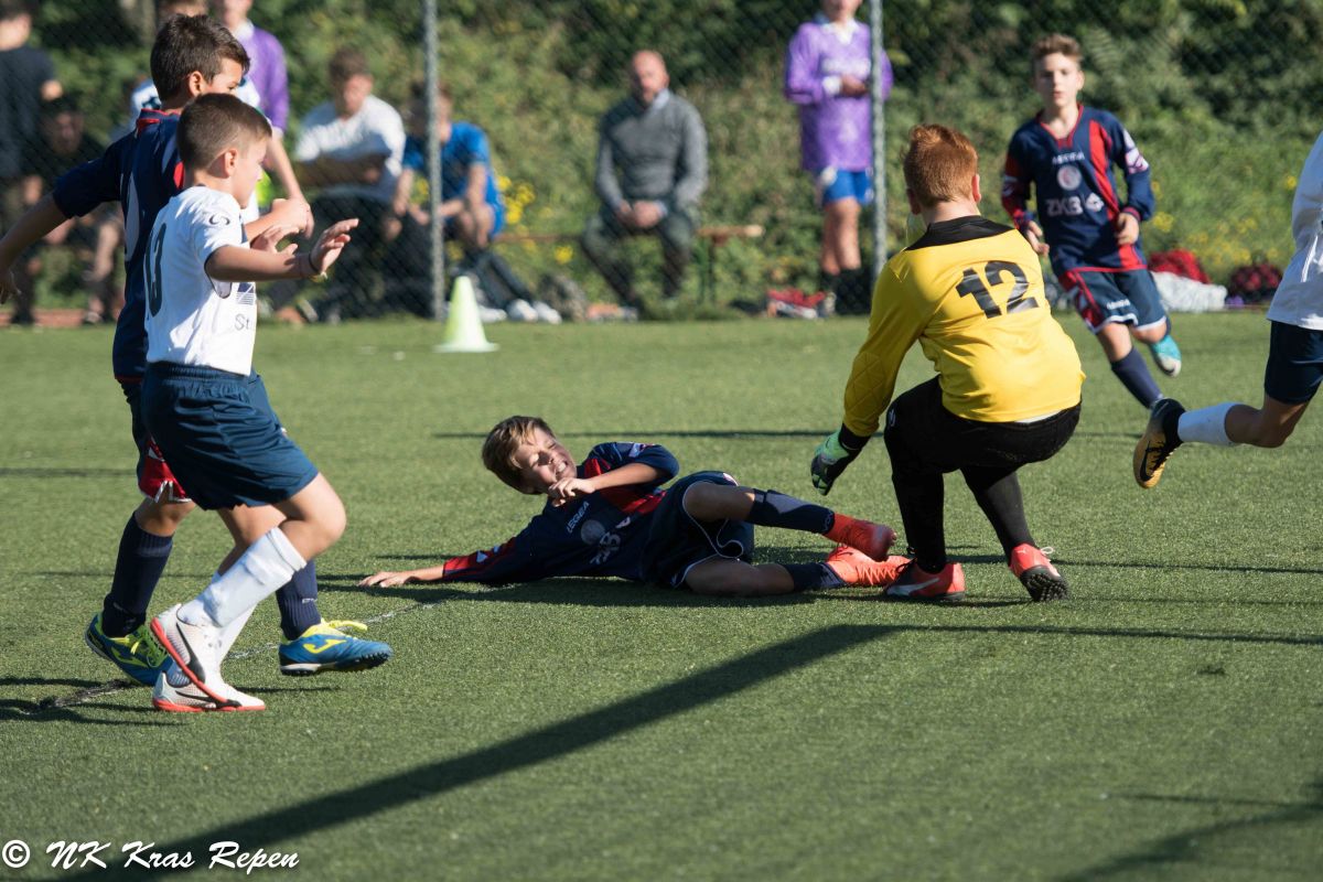 ZAČETNIKI – ESORDIENTI: KRAS REPEN – Sant’Andrea S. Vito B – NK Kras Repen